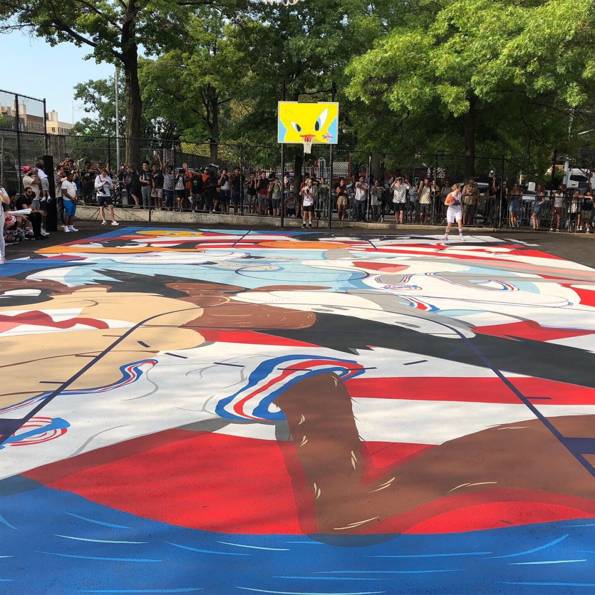 Space Jam “Tune Squad” Court Opens in Brooklyn – What Lara Wrote